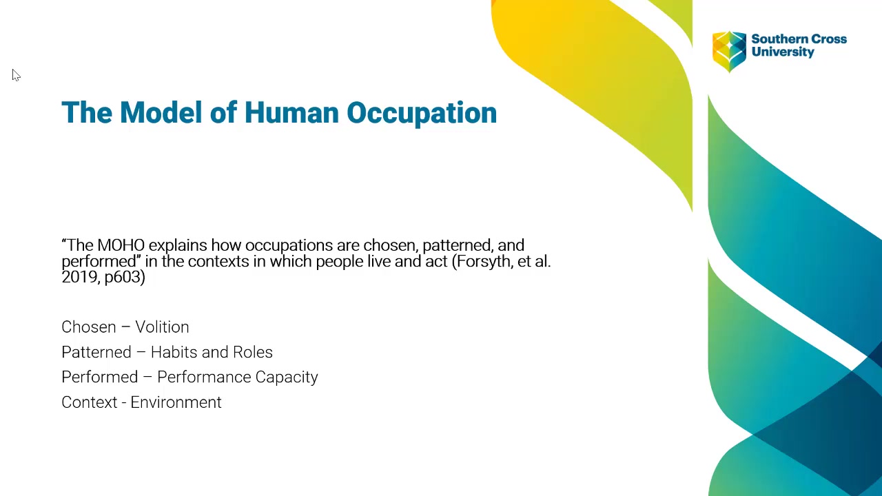 MOHO recap and volitional process